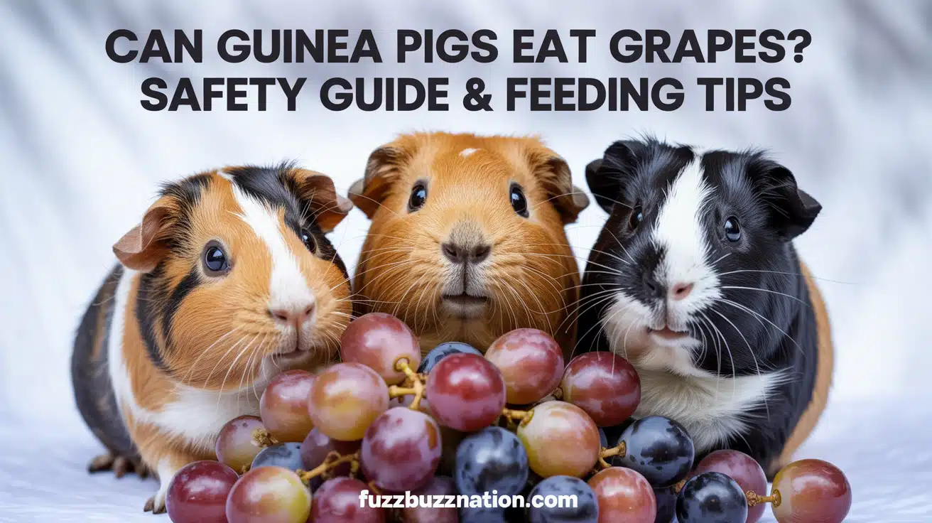 Can Guinea Pigs Eat Grapes? Safety Guide & Feeding Tips