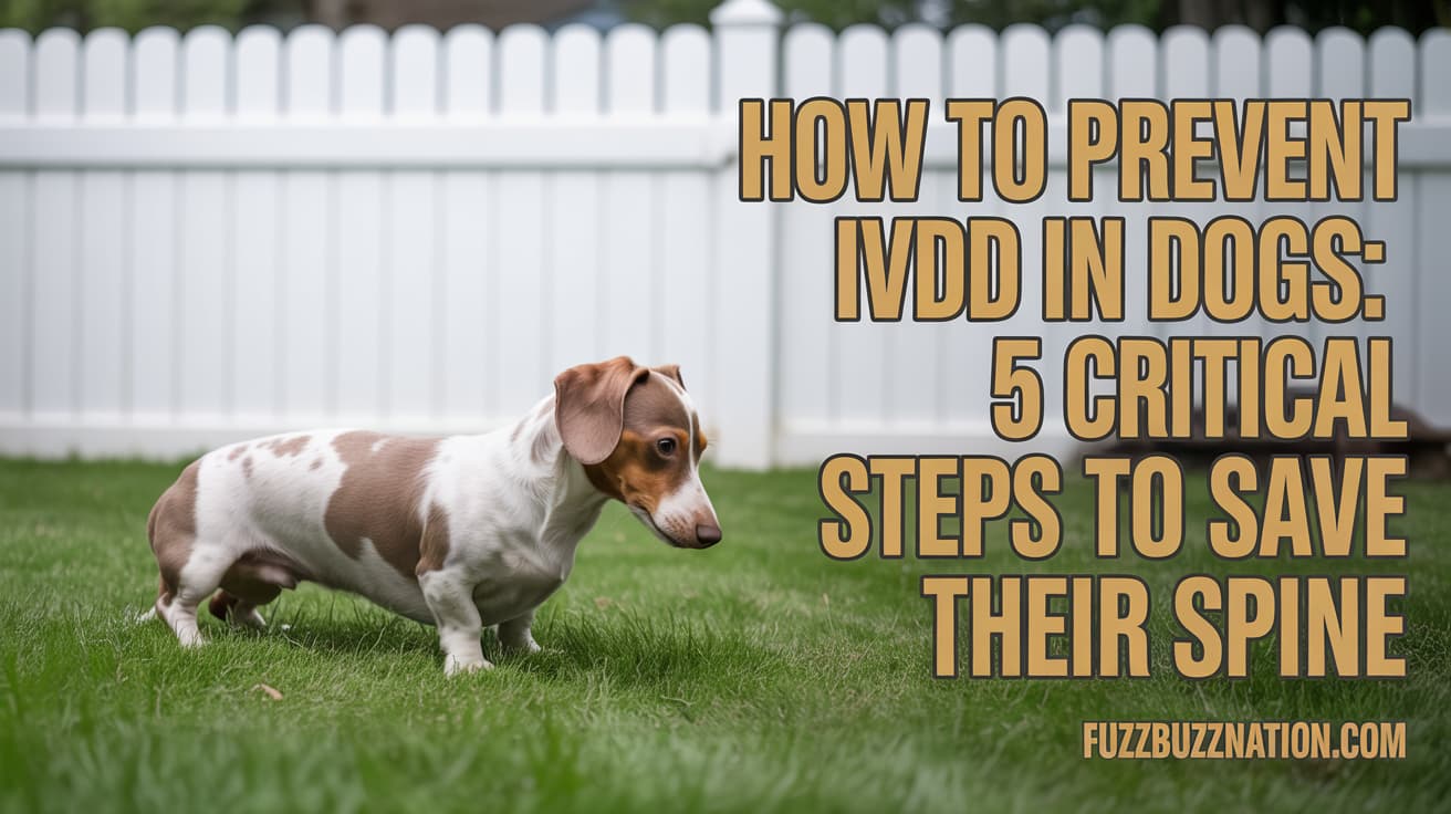 How to Prevent IVDD in Dogs: 5 Critical Steps to Save Their Spine
